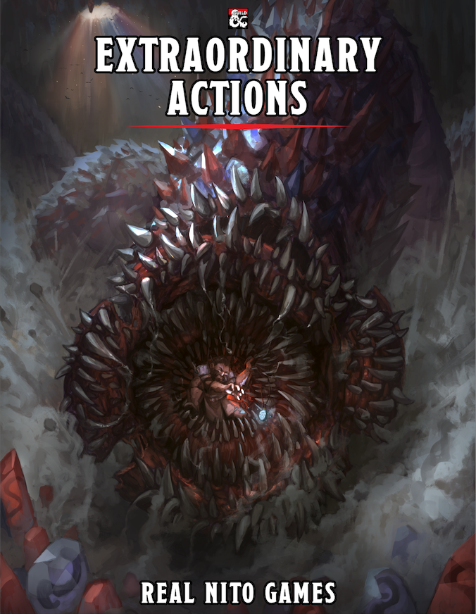 Extraordinary Actions - Dungeon Masters Guild | DriveThruRPG