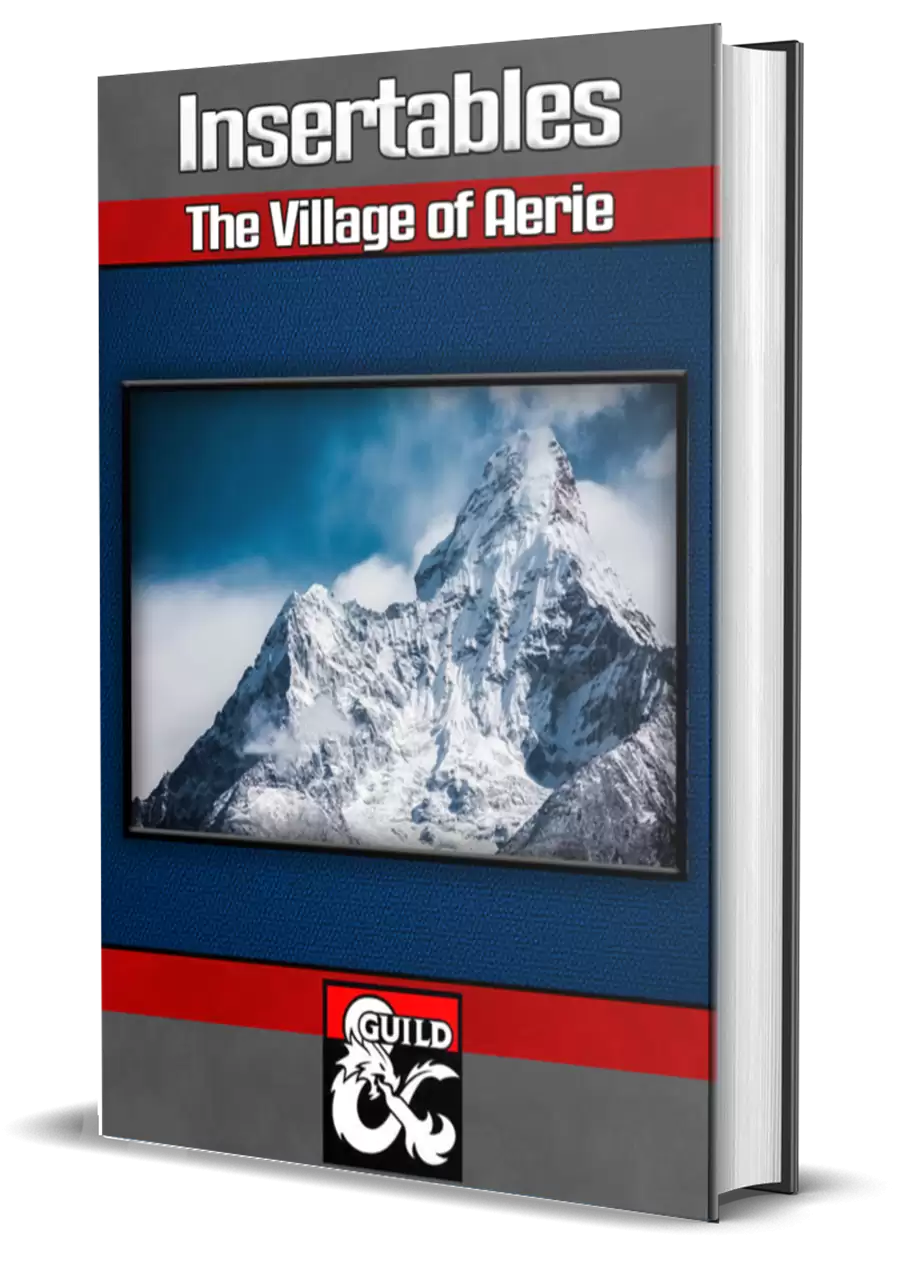 Insertables: The Village of Aerie - Dungeon Masters Guild | DriveThruRPG