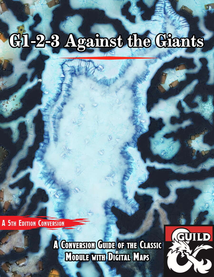 G1-2-3 Against the Giants - 5e Conversion Guide with Realistic Maps - Dungeon Masters Guild ...