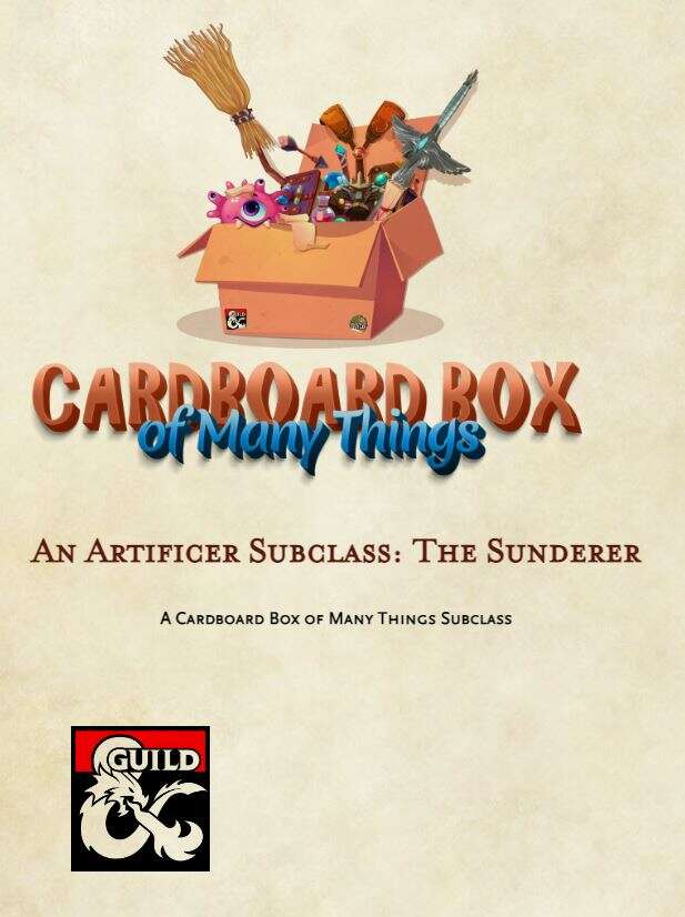 Sunderer Artificer - Dungeon Masters Guild | DriveThruRPG