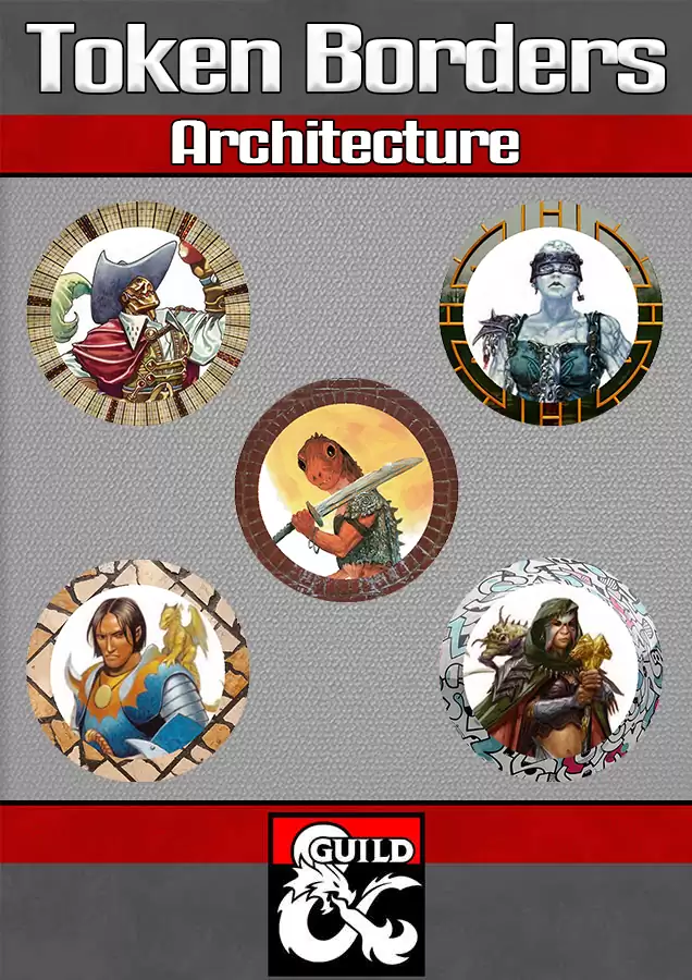 Token Borders: Architecture - Dungeon Masters Guild | DriveThruRPG