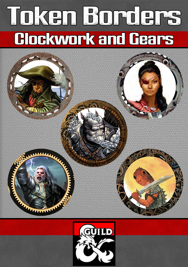 Token Borders: Clockwork and Gears - Dungeon Masters Guild | DriveThruRPG
