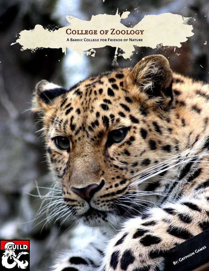 Bard Subclass - College of Zoology - Dungeon Masters Guild | DriveThruRPG