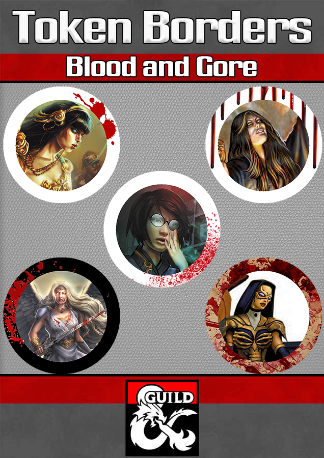 Token Borders: Blood and Gore - Dungeon Masters Guild | DriveThruRPG