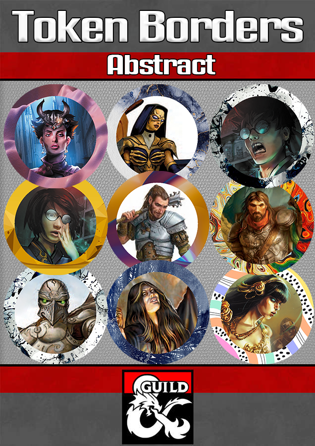 Token Borders: Abstract - Dungeon Masters Guild | DriveThruRPG