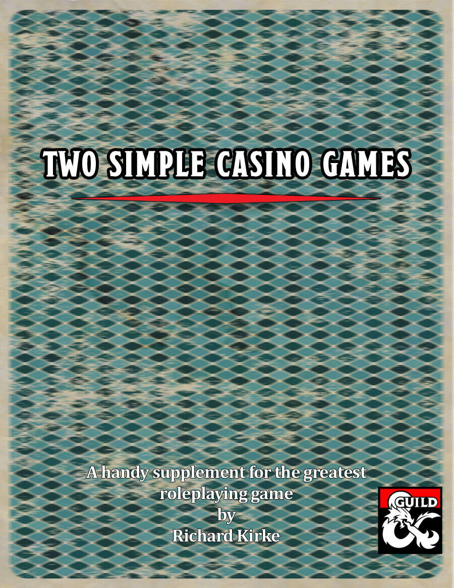 Two Simple Casino Games - Dungeon Masters Guild | DriveThruRPG