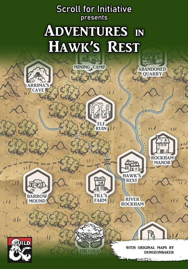 Adventures in Hawk's Rest - Dungeon Masters Guild | DriveThruRPG