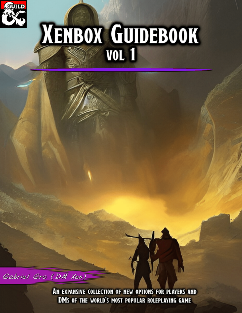 Xenbox Guidebook vol 1 - Dungeon Masters Guild | DriveThruRPG