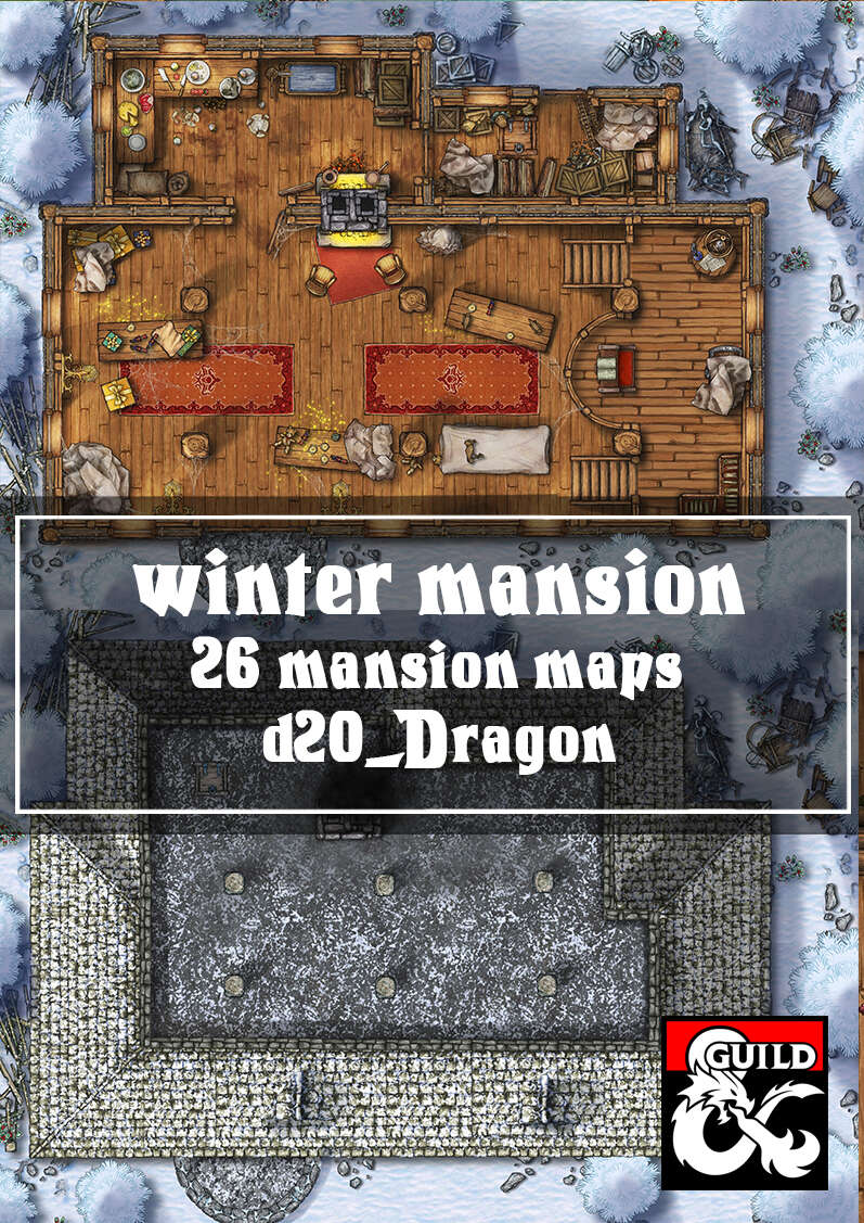 Winter mansion - Dungeon Masters Guild | DriveThruRPG