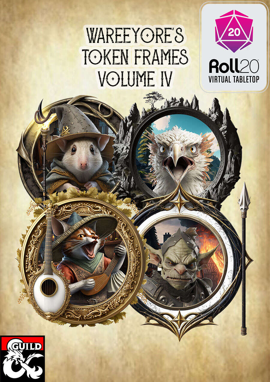 Token Borders/Frames Volume IV | Roll20 Enabled - Dungeon Masters Guild ...