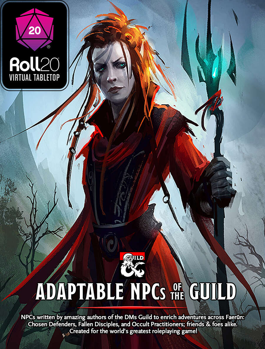 Adaptable NPCs of the Guild (Roll20) - Dungeon Masters Guild | DriveThruRPG