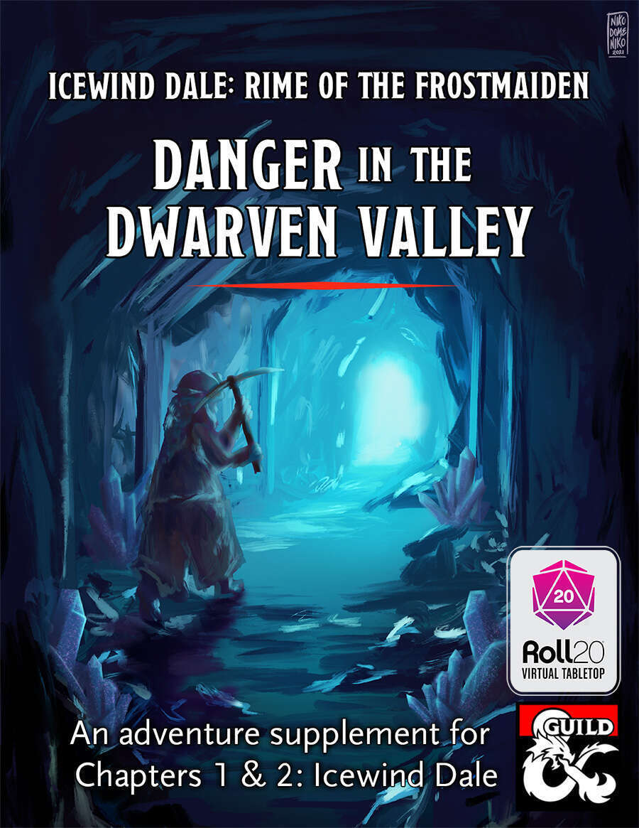 Danger in the Dwarven Valley | Roll20 - Dungeon Masters Guild | DriveThruRPG