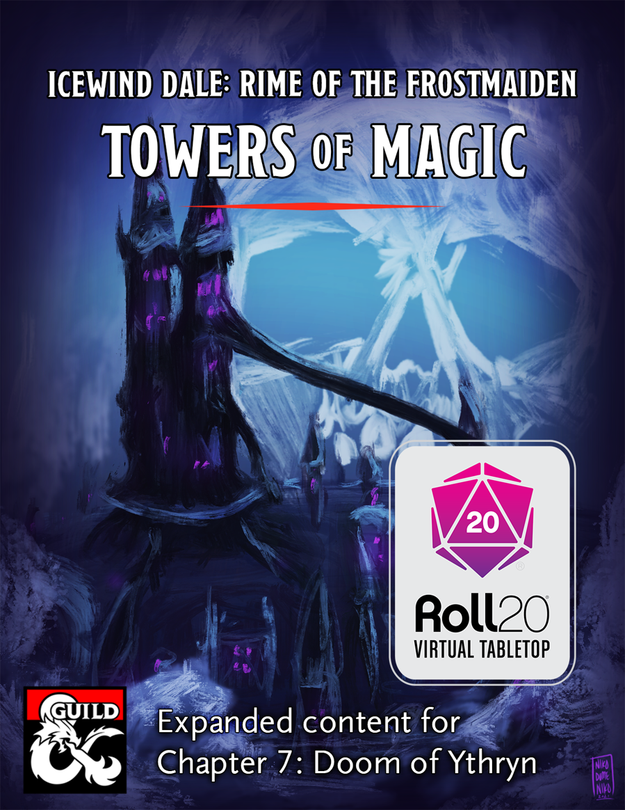 Ythryn Expanded Towers of Magic Bundle | Roll20 - Dungeon Masters Guild | DriveThruRPG