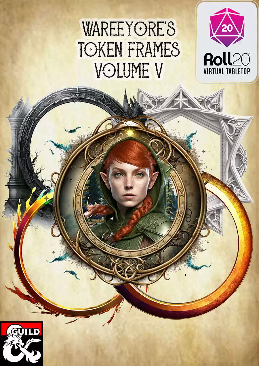 Token Borders/Frames Volume V | Roll20 Enabled - Dungeon Masters Guild ...