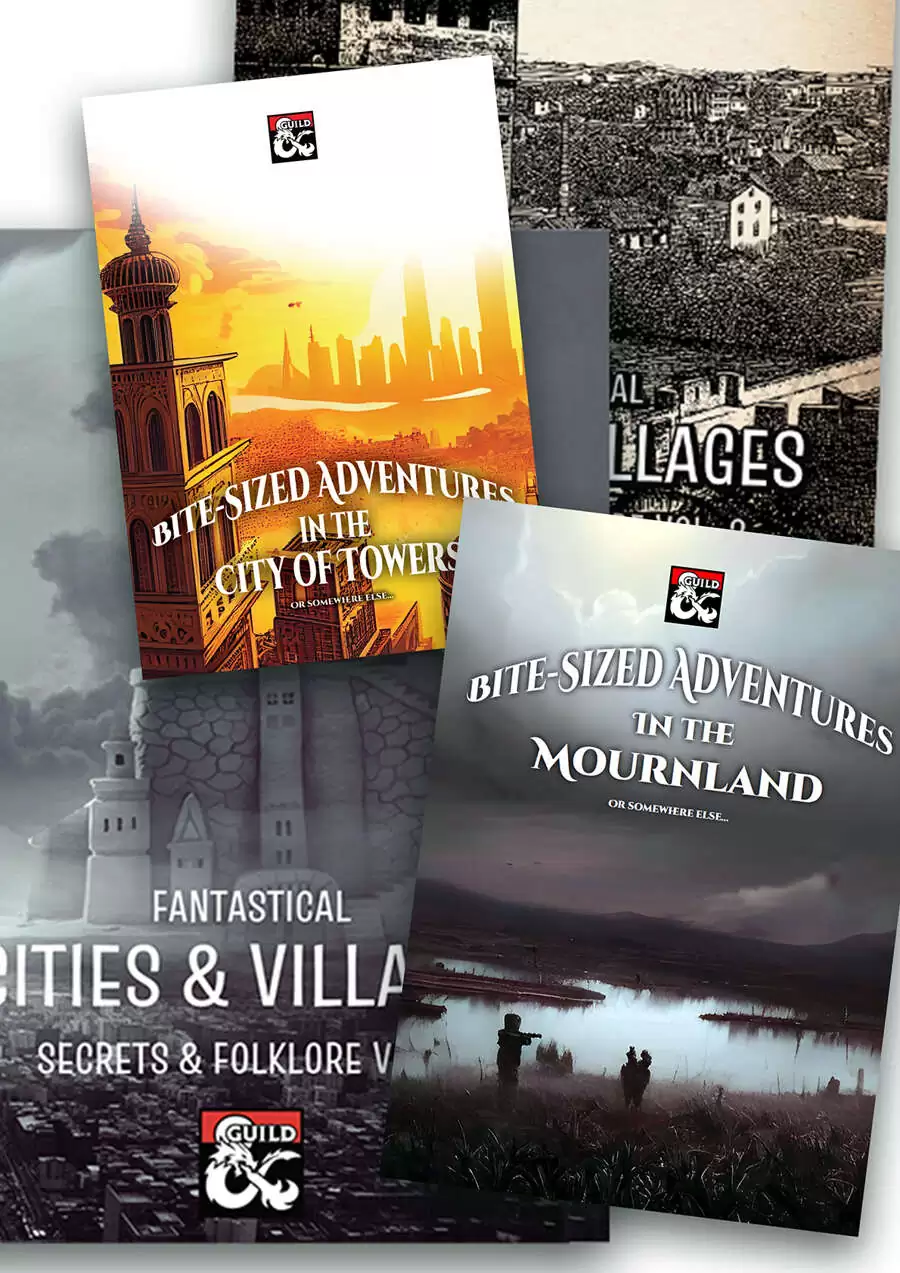 Cities Villages & Adventures [BUNDLE] - Dungeon Masters Guild ...