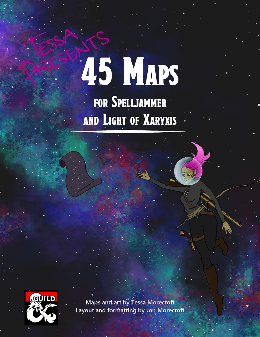 Tessa Presents 45 Maps for Spelljammer and Light of Xar [BUNDLE ...