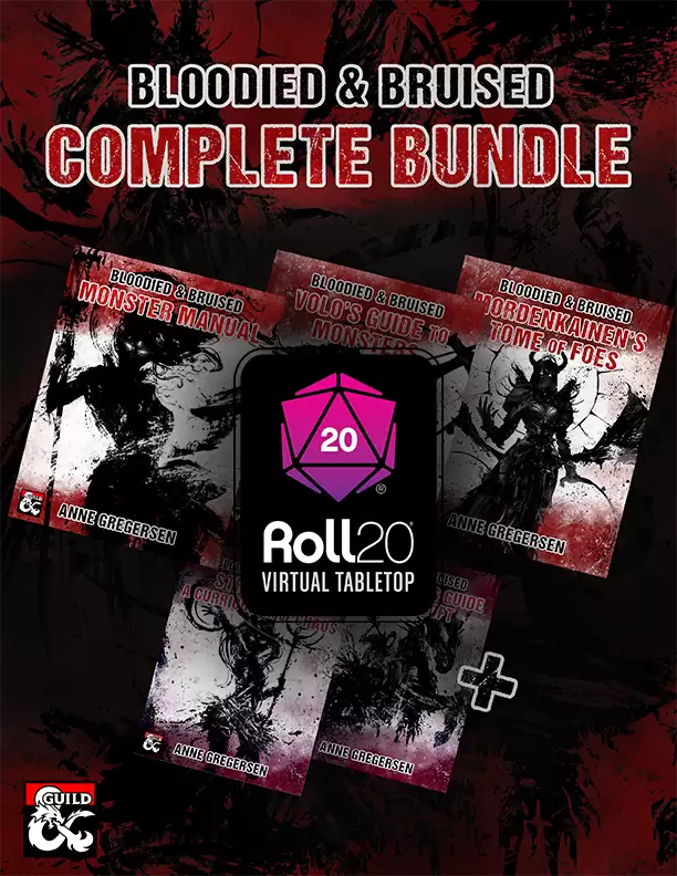 Bloodied & Bruised – Roll20 Complete Collection [BUNDLE] - Dungeon Masters Guild | DriveThruRPG
