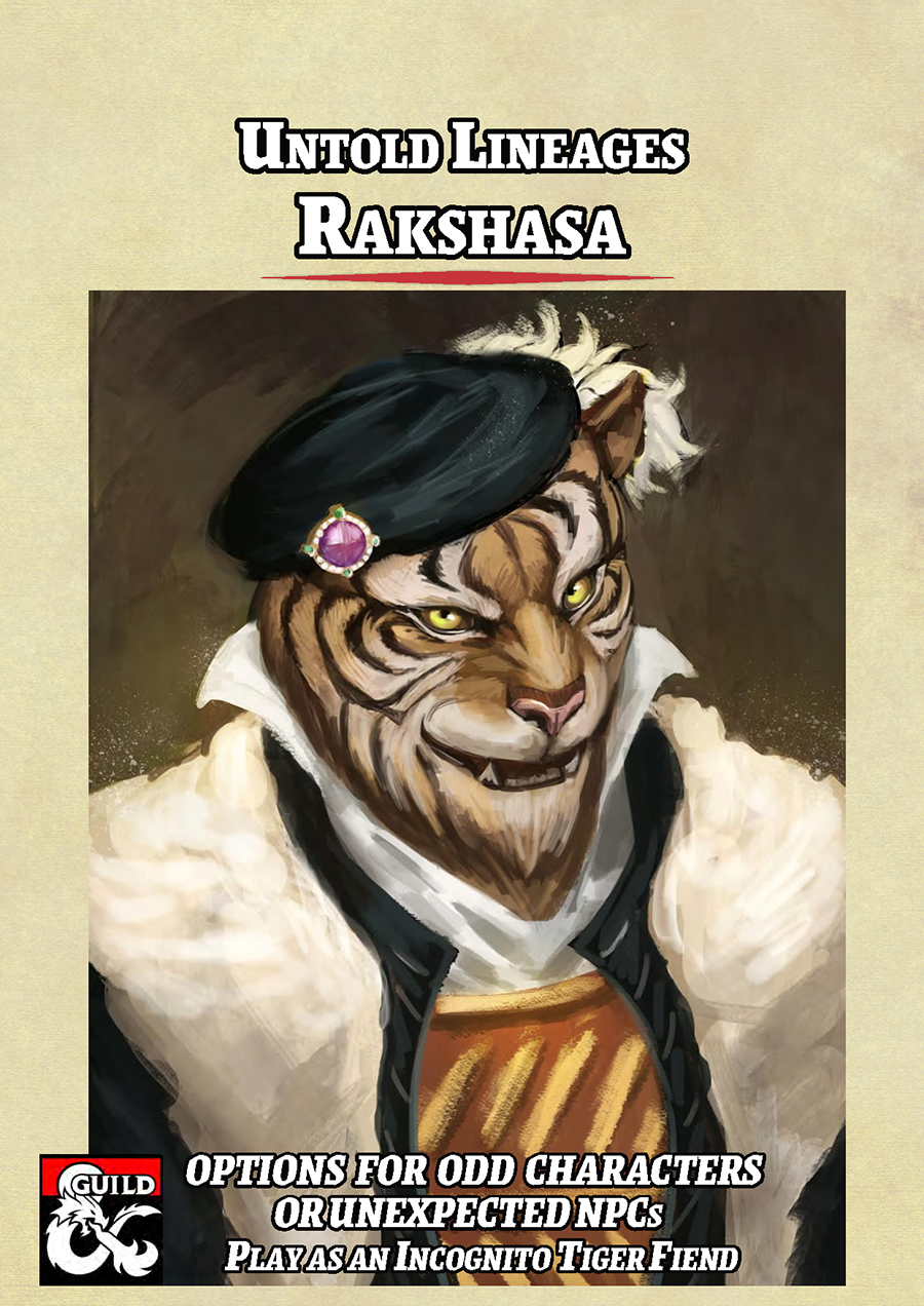 Untold Lineages - Rakshasa - Dungeon Masters Guild | DriveThruRPG