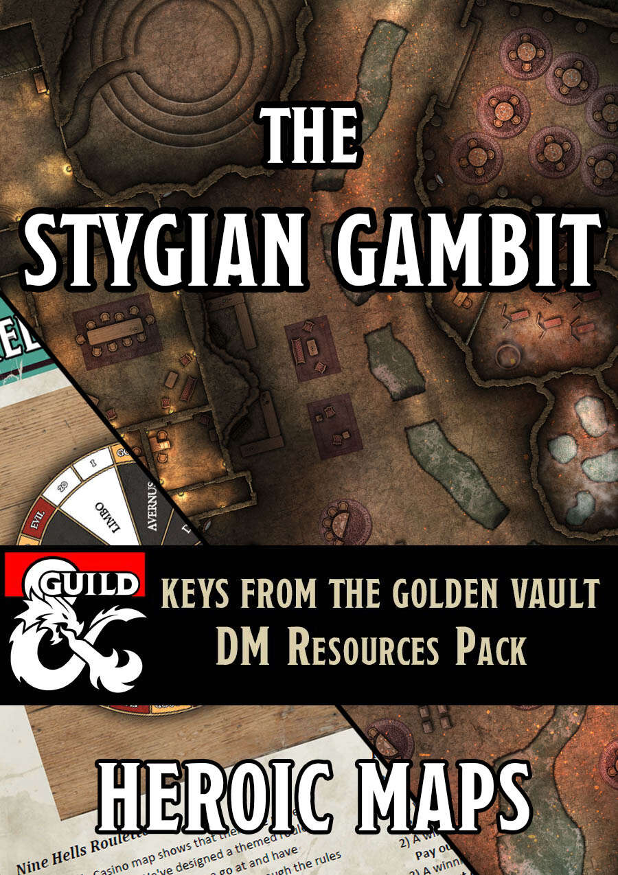 Keys from the Golden Vault: The Stygian Gambit DM Resources Pack - Dungeon Masters Guild ...