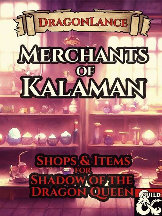 Dragonlance: Merchants of Kalaman - Dungeon Masters Guild | DriveThruRPG