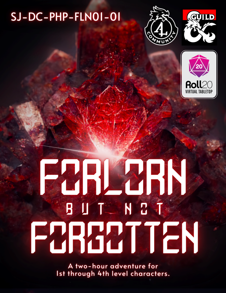 Forlorn but not Forgotten (SJ-DC-PHP-FLN01-01) [Roll20] - Dungeon Masters Guild | DriveThruRPG