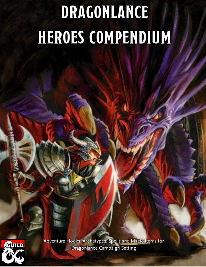 Dragonlance Heroes Compendium - Dungeon Masters Guild | DriveThruRPG