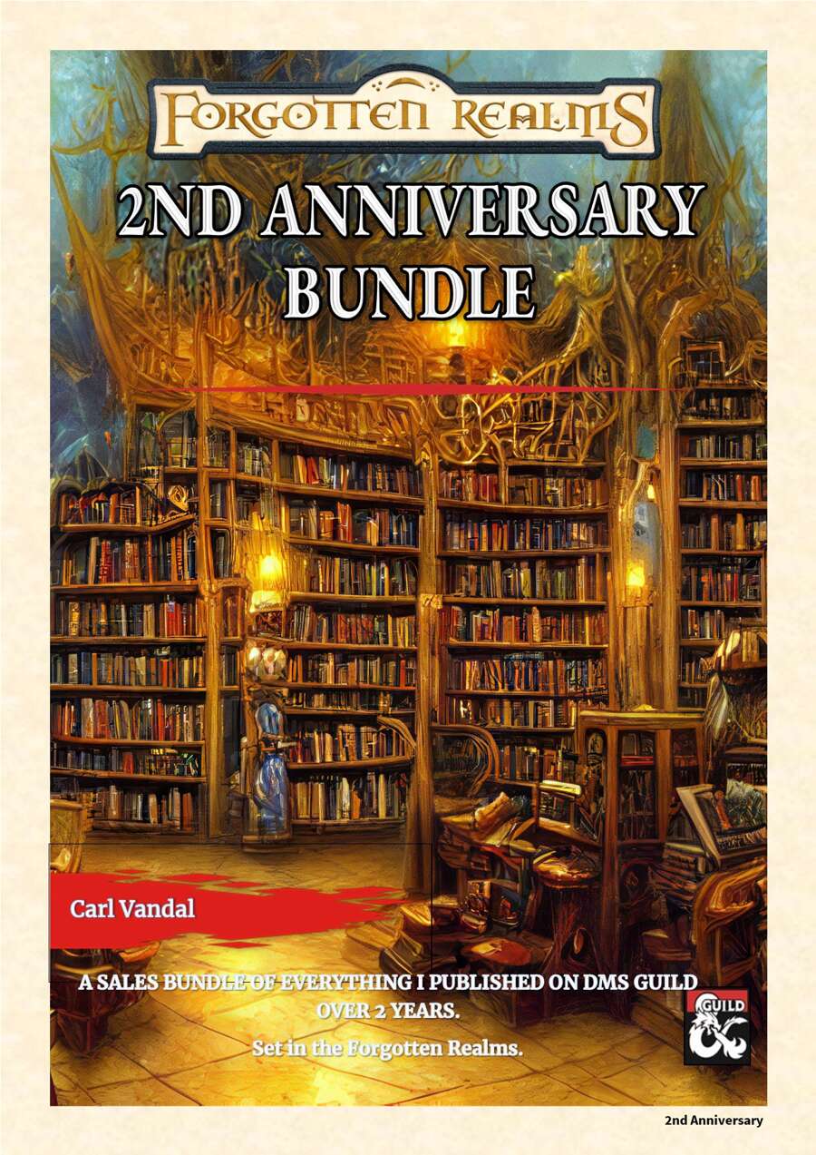 2nd Anniversary [BUNDLE] - Dungeon Masters Guild | DriveThruRPG