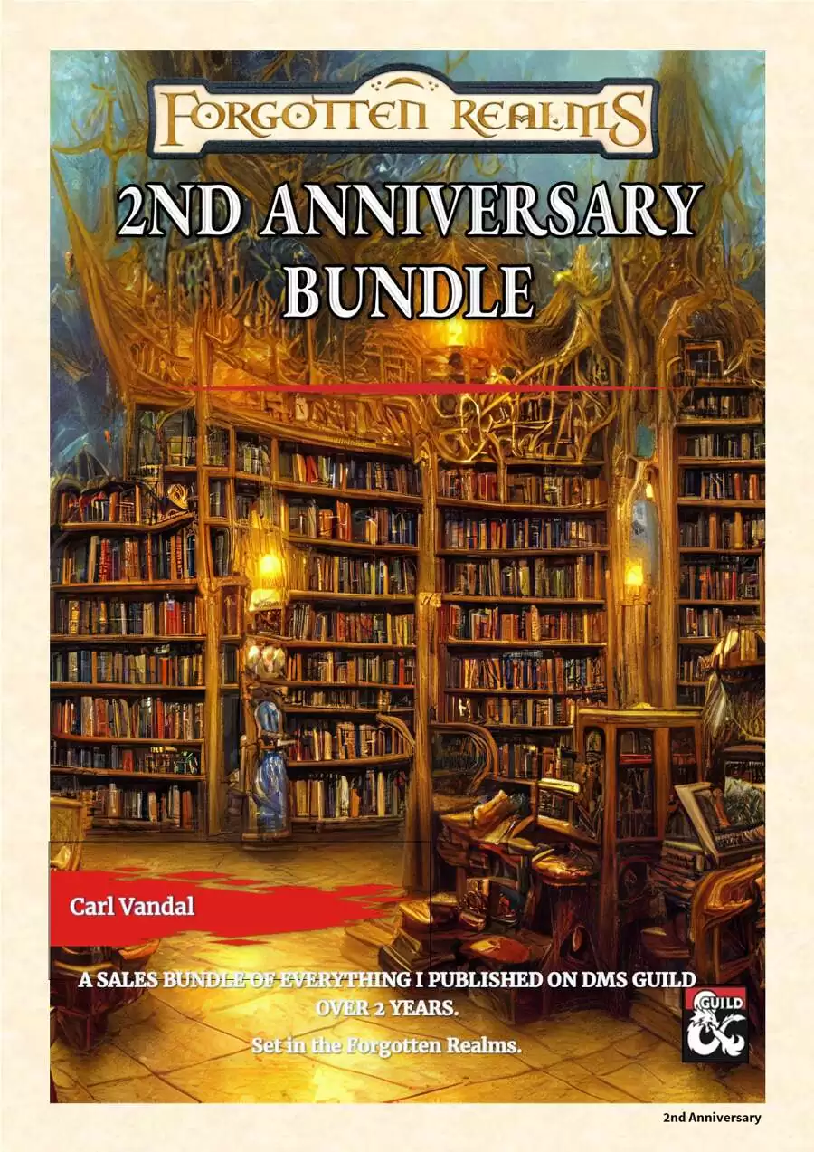 2nd Anniversary [BUNDLE] - Dungeon Masters Guild | DriveThruRPG