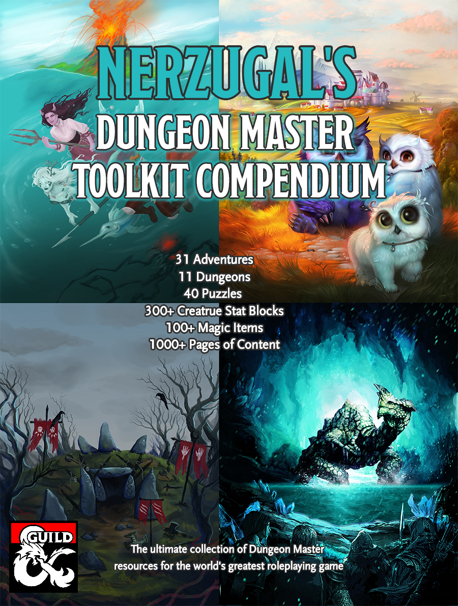 Nerzugal's Dungeon Master Toolkit Compendium - Dungeon Masters Guild ...
