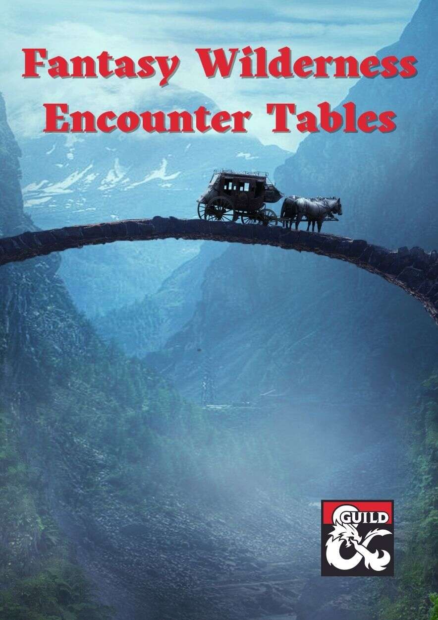 Fantasy Wilderness Encounter Tables - Dungeon Masters Guild | DriveThruRPG