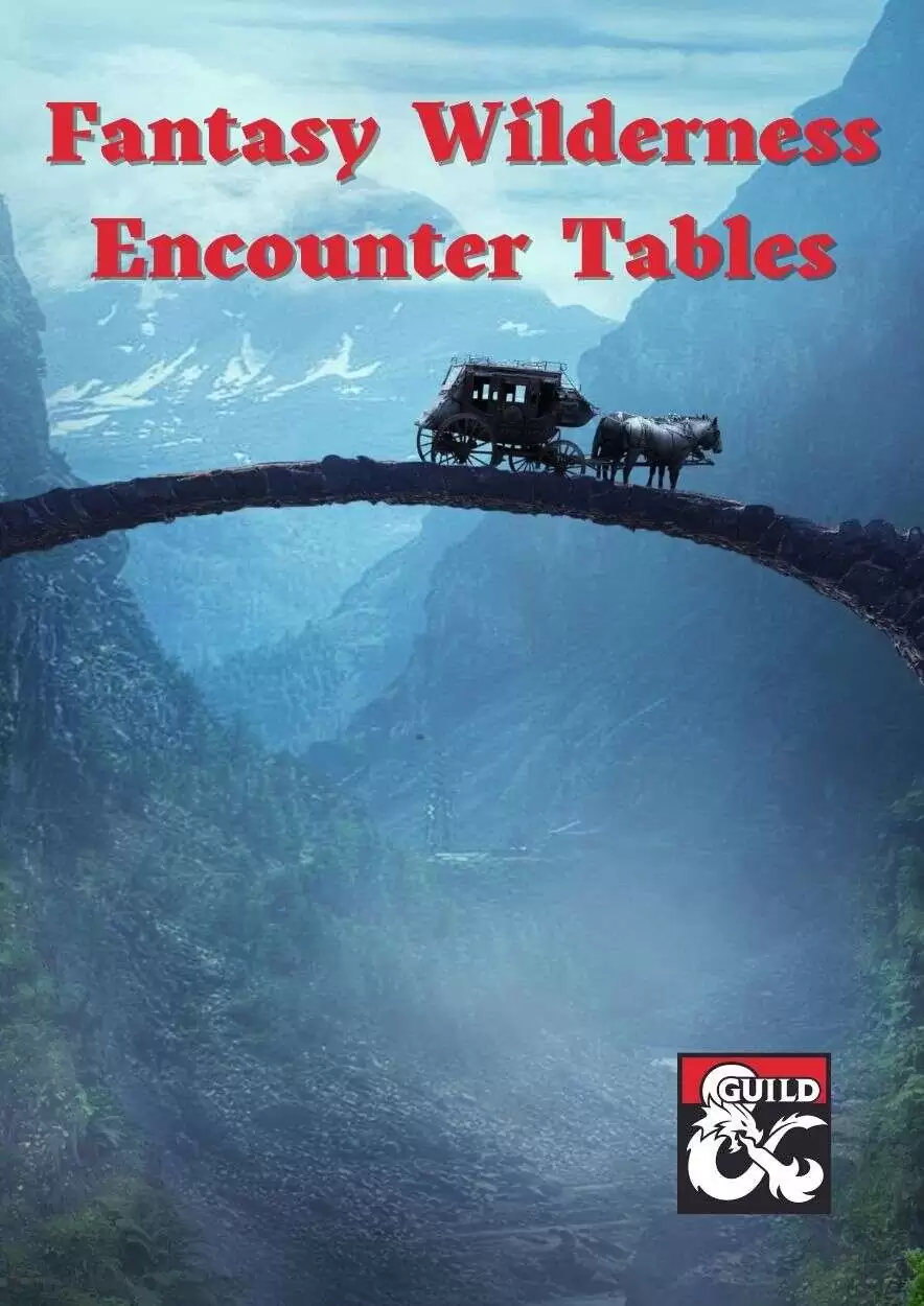 Fantasy Wilderness Encounter Tables - Dungeon Masters Guild | DriveThruRPG