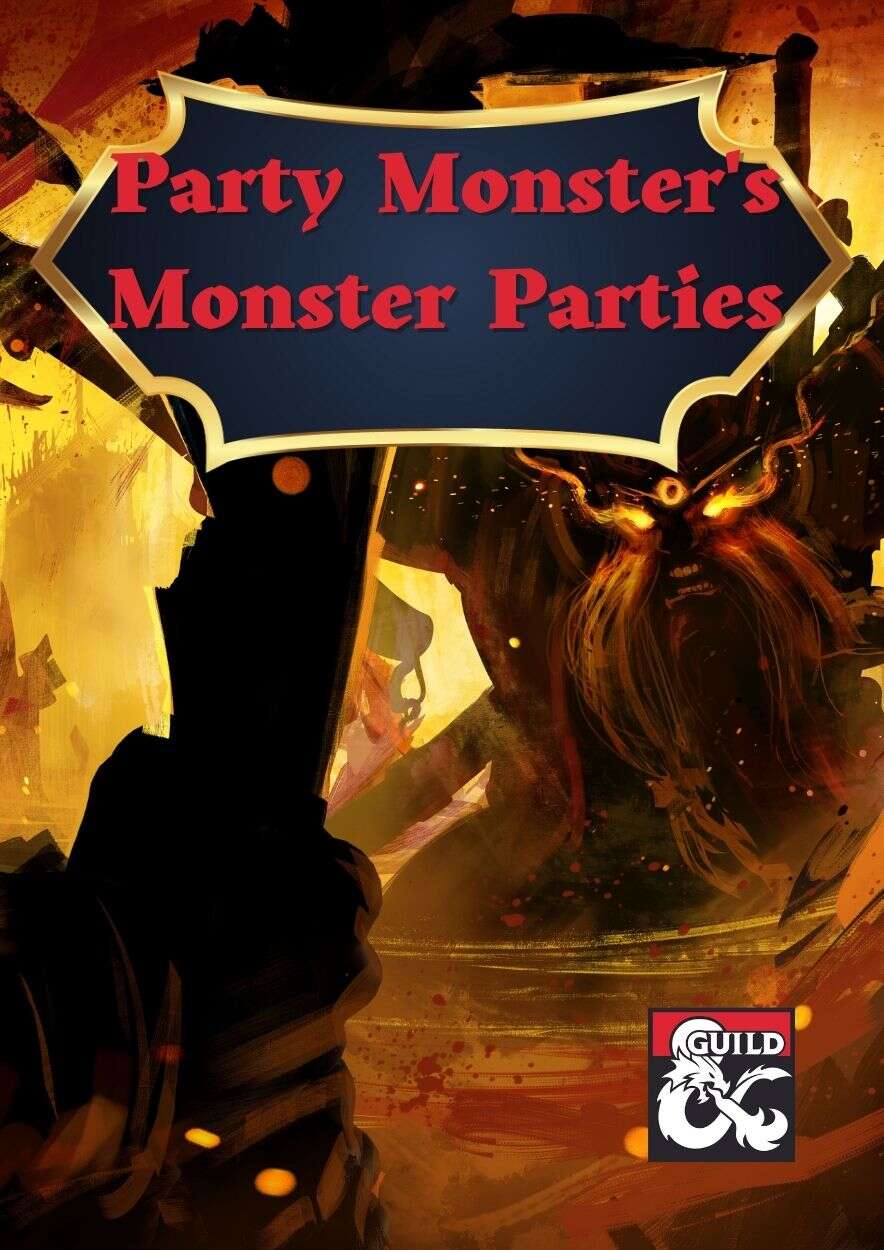 Party Monsters' Monster Parties Volume One - Dungeon Masters Guild ...