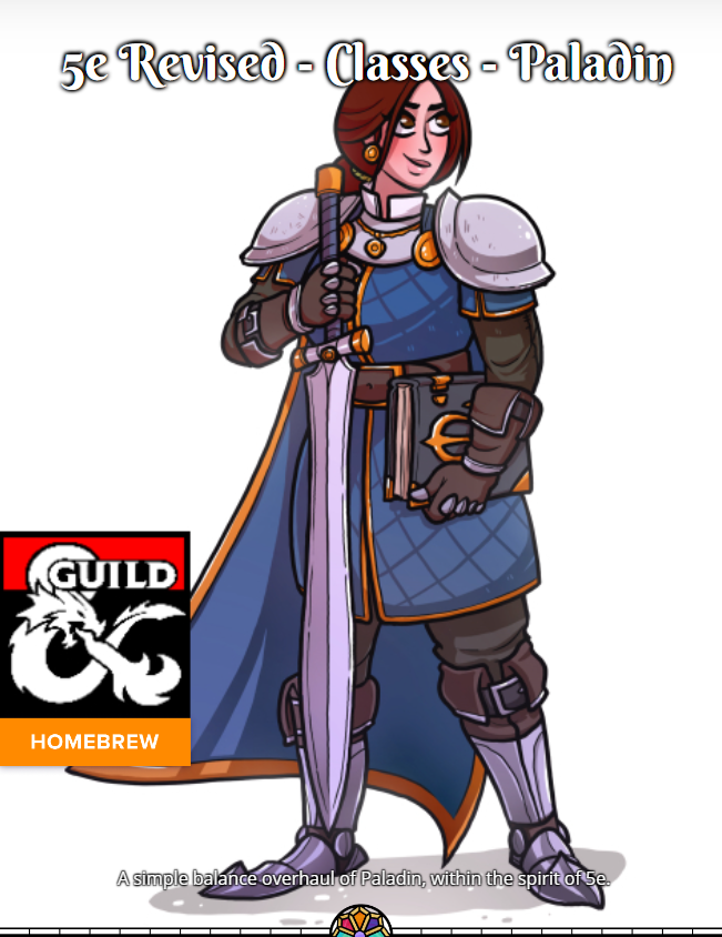 5e Revised - Classes - Paladin - Dungeon Masters Guild | DriveThruRPG