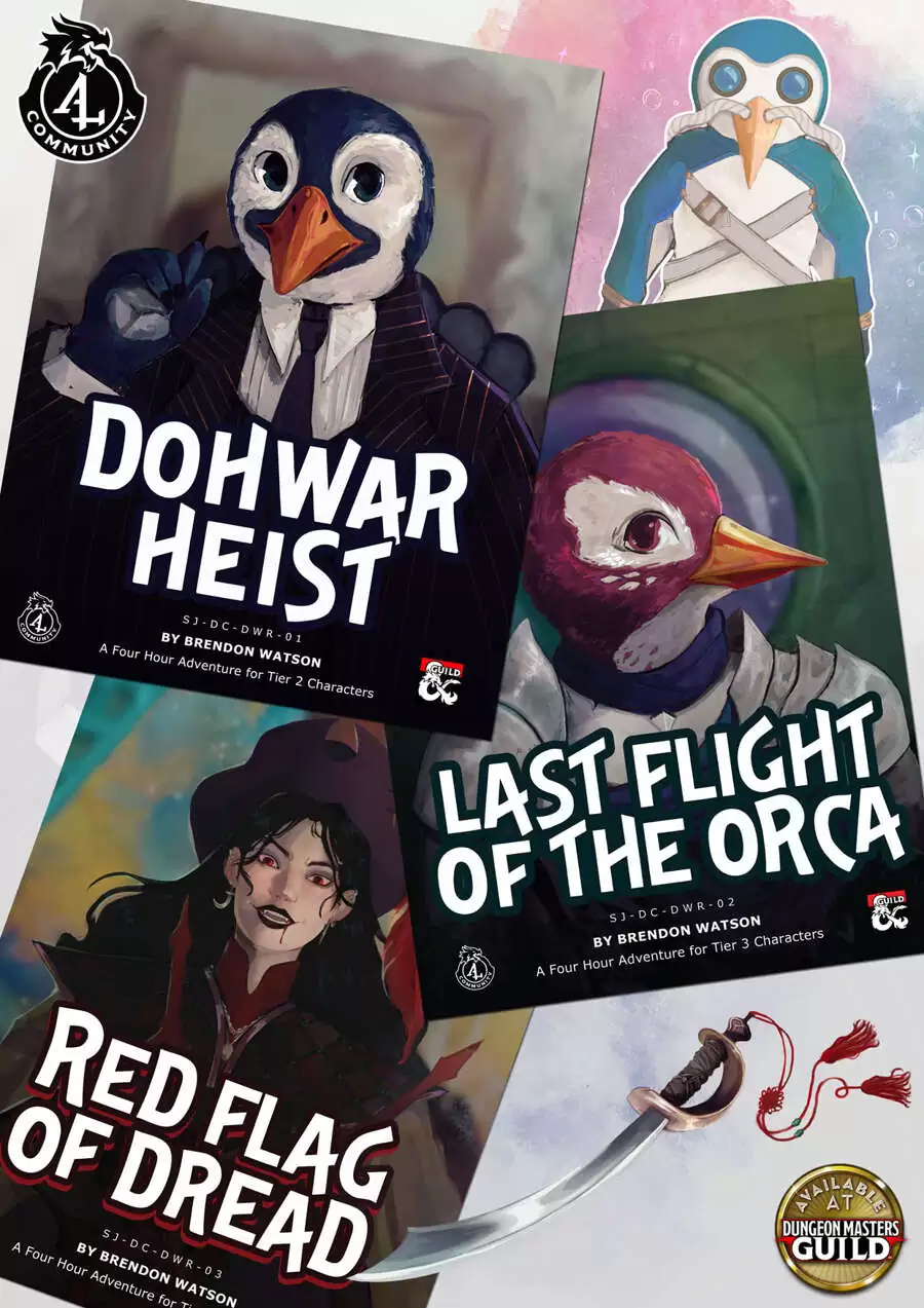 The Silver Beak Cartel Trilogy (SJ-DC-DWR) [BUNDLE] - Dungeon Masters ...