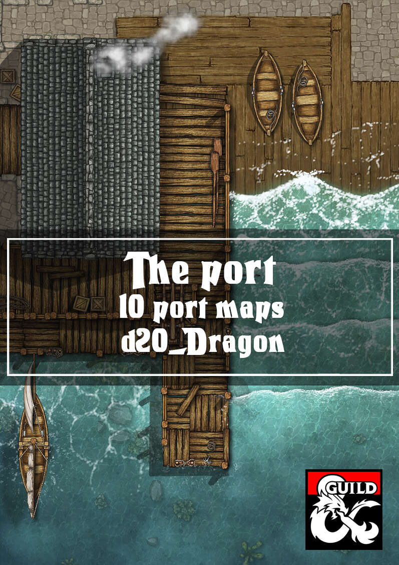 The port - Dungeon Masters Guild | DriveThruRPG