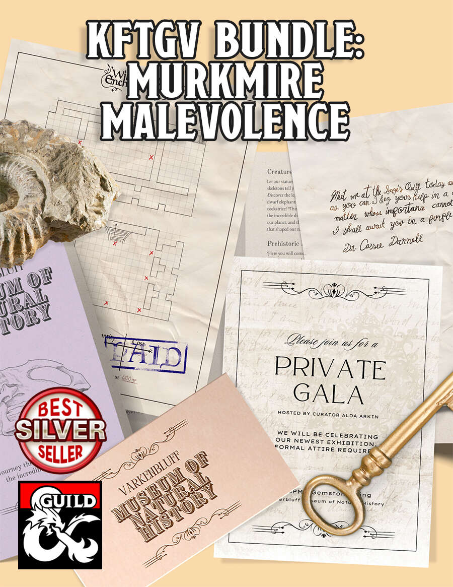 The Murkmire Malevolence Keys from the Golden Vault Handouts - Dungeon Masters Guild | DriveThruRPG