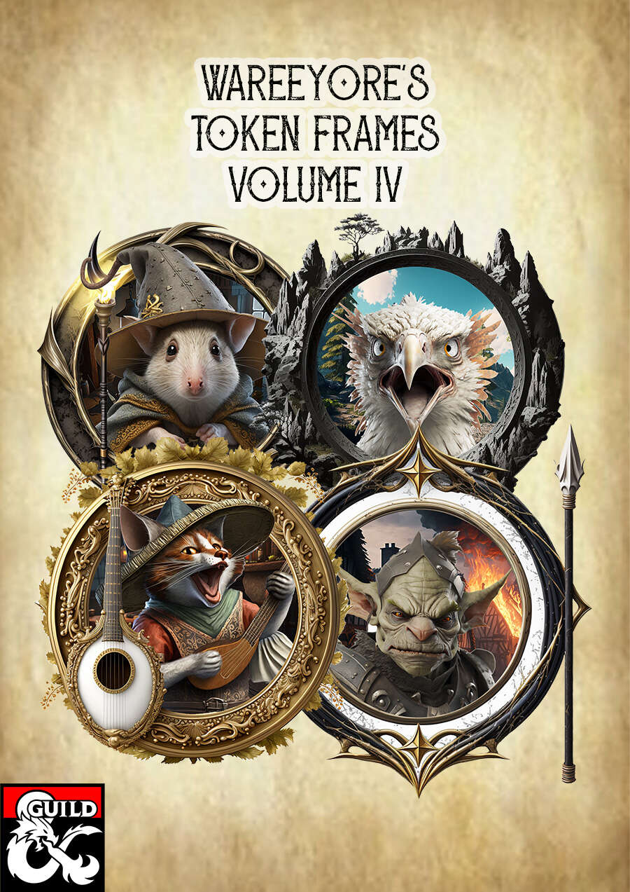 Token Borders/Frames Volume IV - Dungeon Masters Guild | DriveThruRPG