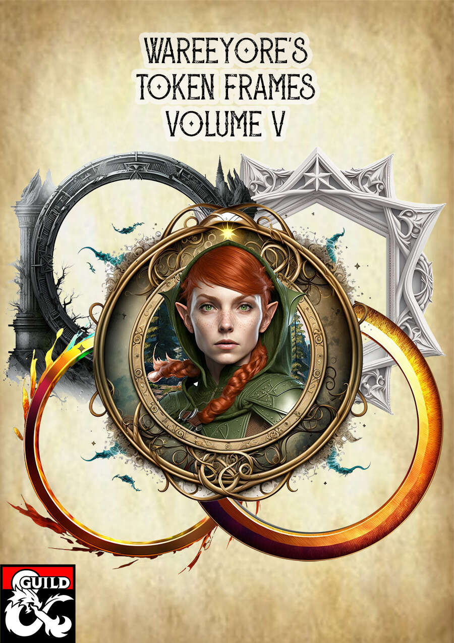 Token Borders/Frames Volume V - Dungeon Masters Guild | DriveThruRPG