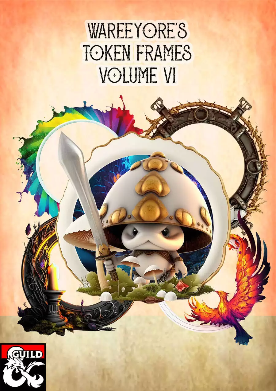 Token Borders/Frames Volume VI - Dungeon Masters Guild | DriveThruRPG