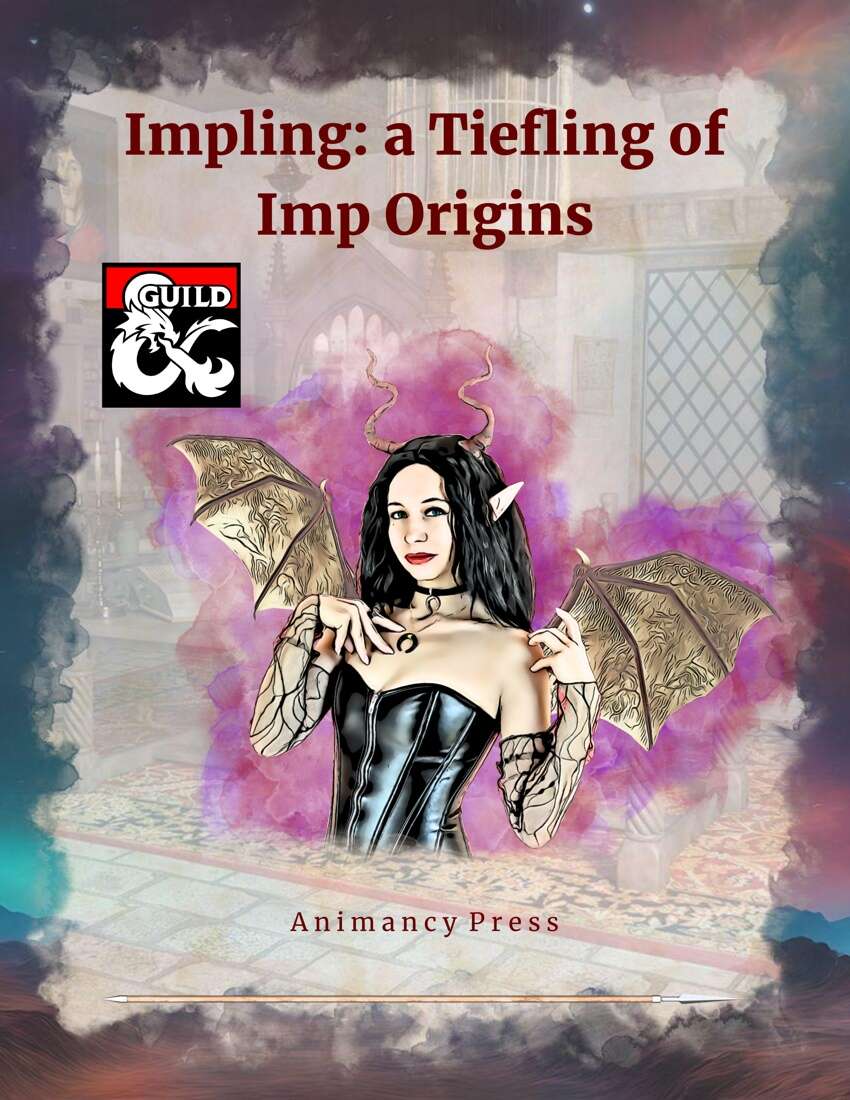 A Impling: a Tiefling of Imp Origins - Dungeon Masters Guild | DriveThruRPG