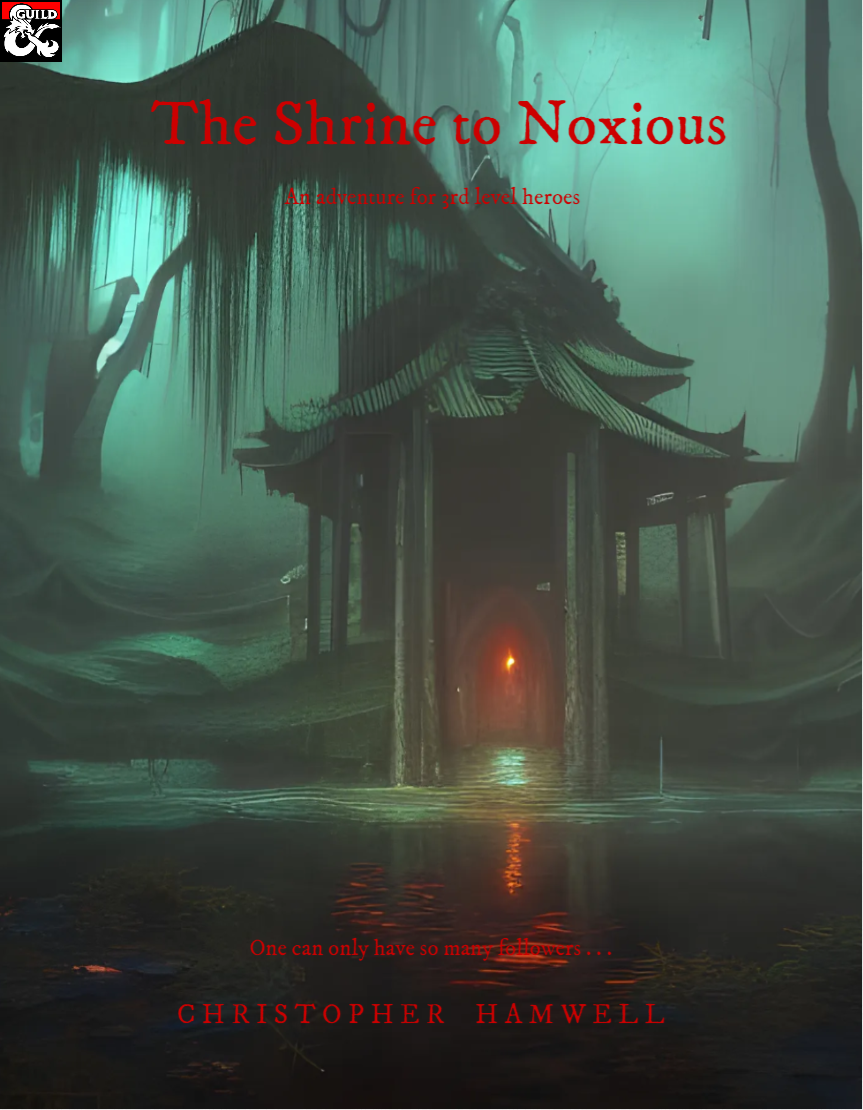 The Shrine to Noxious - Dungeon Masters Guild | DriveThruRPG