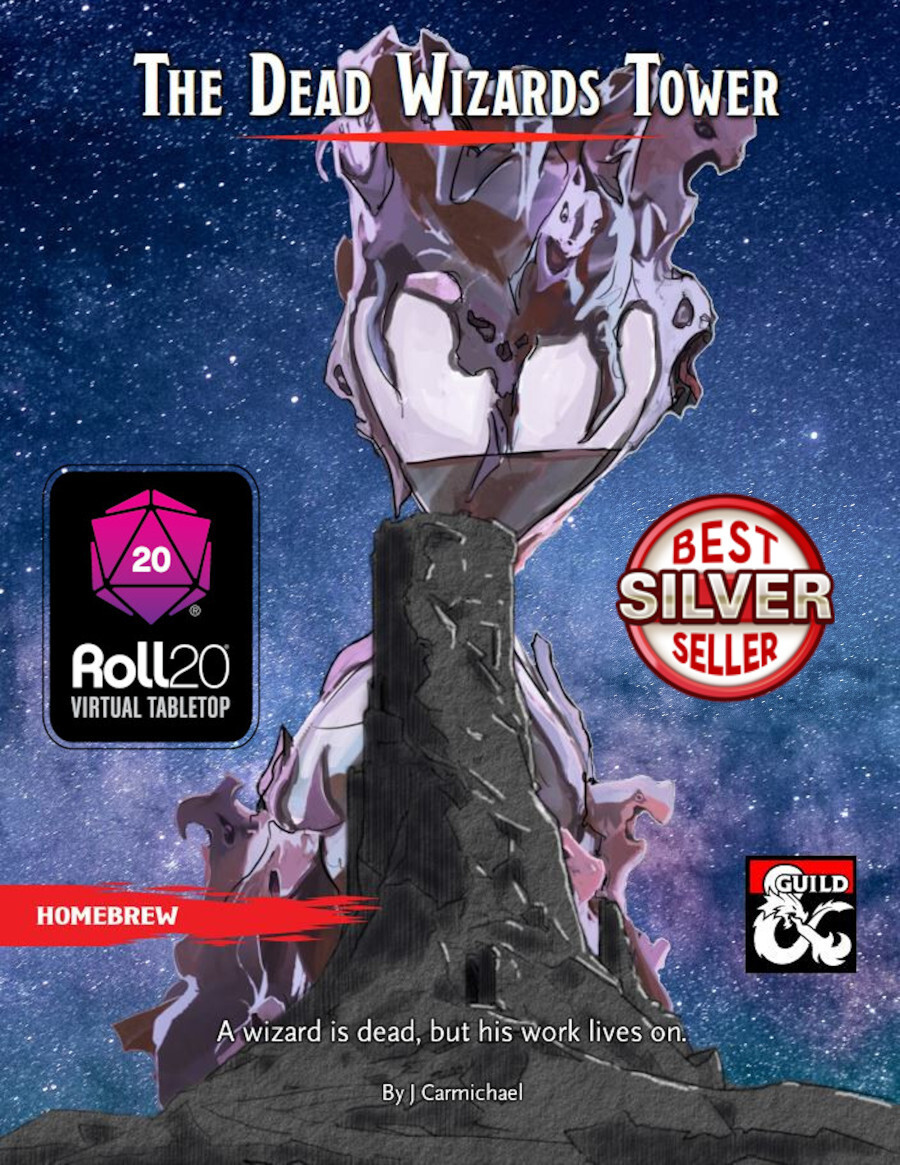 The Dead Wizards Tower for Roll20 - Dungeon Masters Guild | DriveThruRPG