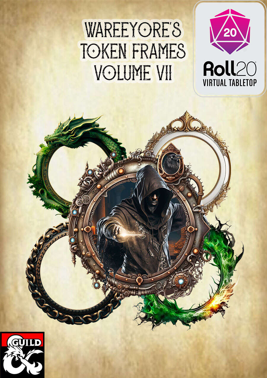 Token Borders/Frames Volume VII | Roll20 Enabled - Dungeon Masters ...