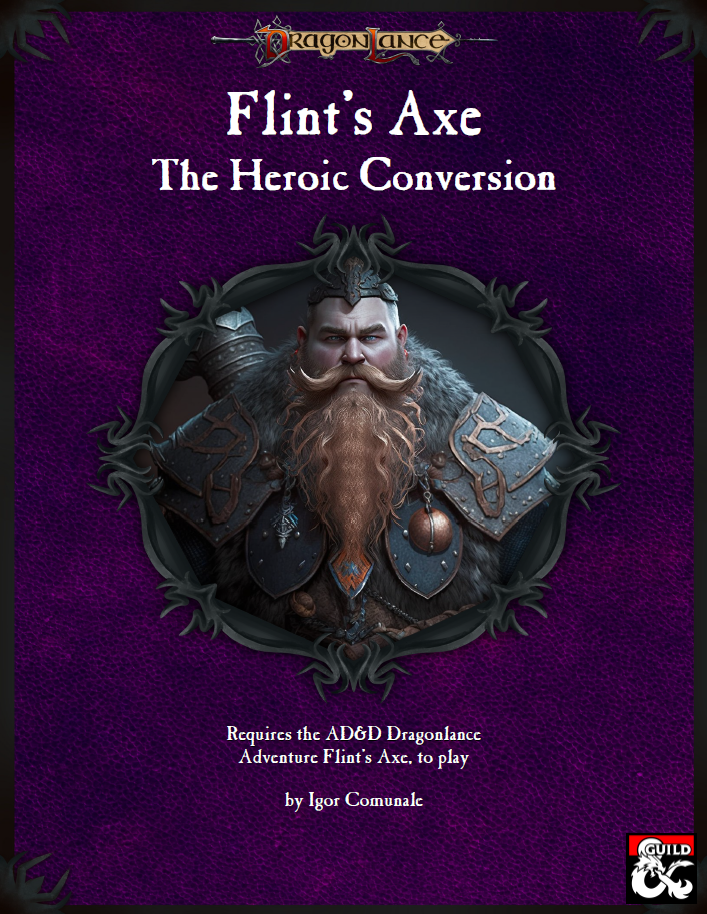 Flint's Axe - The Heroic Conversion - Dungeon Masters Guild | DriveThruRPG