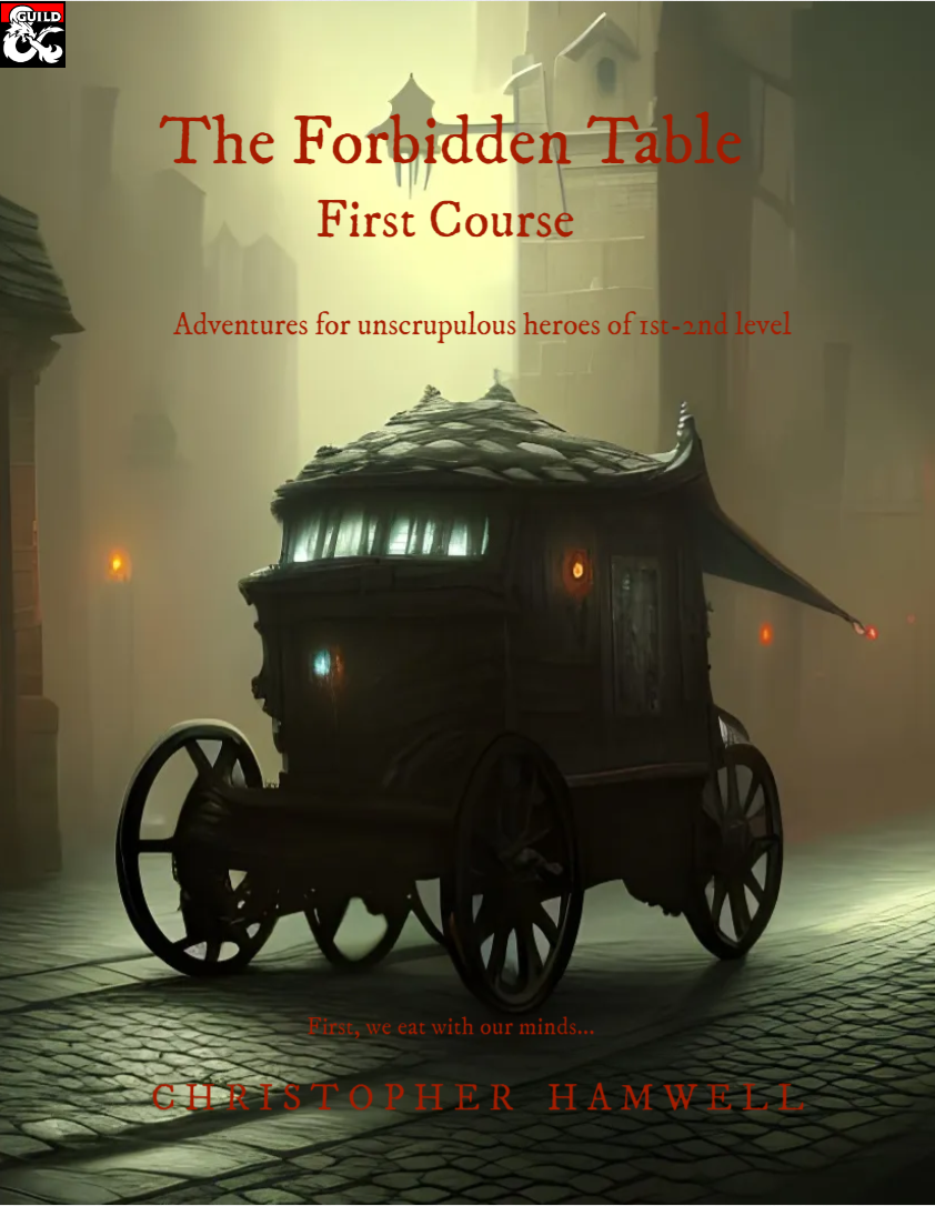 The Forbidden Table: First Course - Dungeon Masters Guild | DriveThruRPG