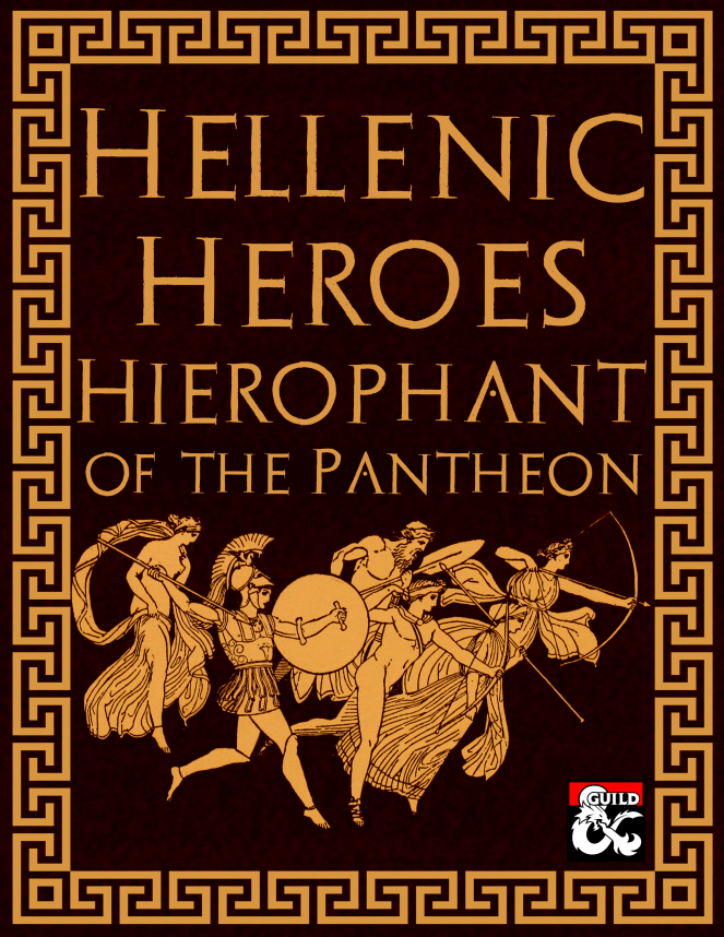 Hellenic Heroes: Pantheon Otherworldly Patron - Dungeon Masters Guild | DriveThruRPG