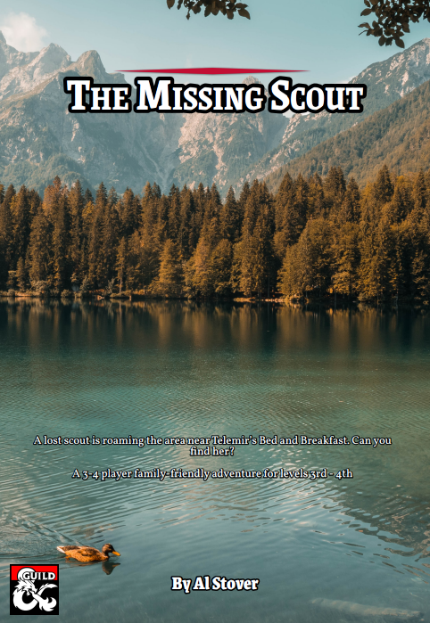 The Missing Scout - Dungeon Masters Guild | DriveThruRPG