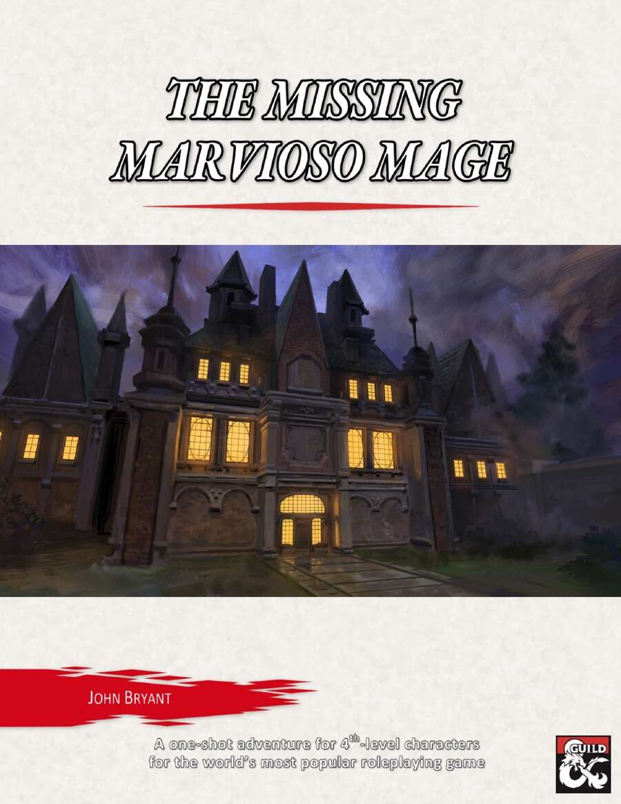 The Missing Marvioso Mage - Dungeon Masters Guild | DriveThruRPG