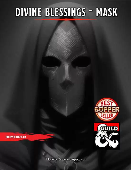 Divine Blessings - Mask - Dungeon Masters Guild | DriveThruRPG