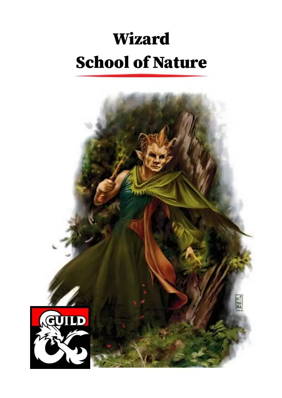 School of Nature for Wizards - Dungeon Masters Guild | DriveThruRPG